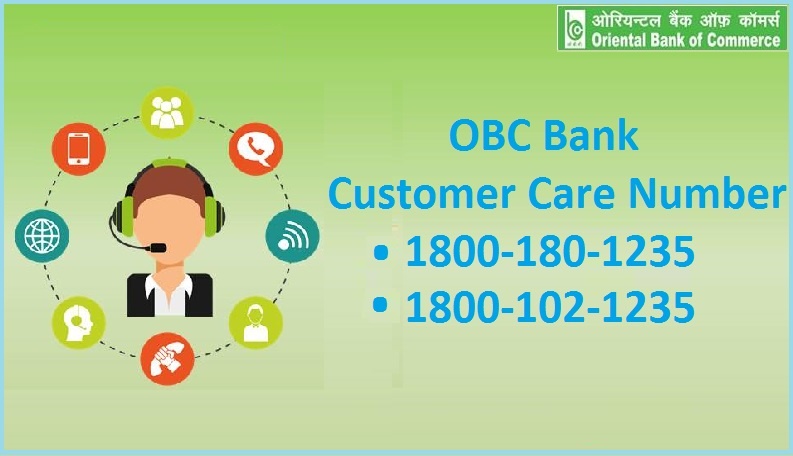 OBC Bank Customer Care Number 24x7 Toll Free Number OBC Bank Customer Care Number 24x7 Toll Free Number